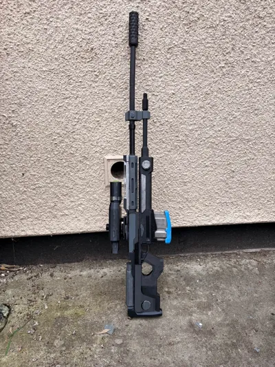 Halo: Reach Reloadable SRS99-AM Sniper Rifle - Free 3D Print Model ...