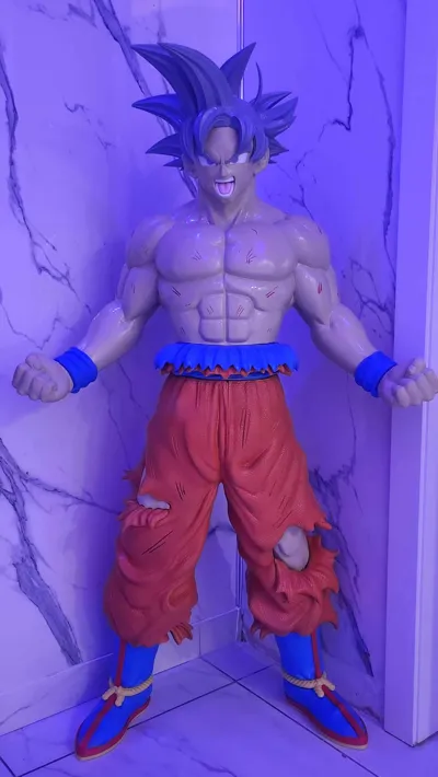 Life-Size Ultra Instinct Goku by Ryan MakerWorld: Download Free 3D Models