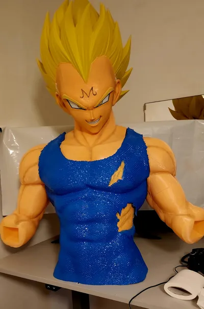 Life-Size Ultra Instinct Goku by Ryan MakerWorld: Download Free 3D Models
