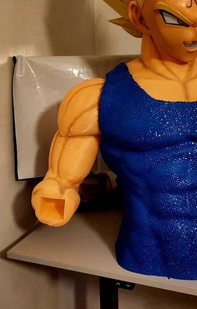 Life-Size Ultra Instinct Goku by Ryan MakerWorld: Download Free 3D Models