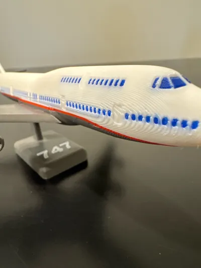 747 Airplane Kit Card by planes01 MakerWorld: Download Free 3D Models