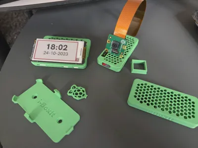Raspberry Pi Zero Case Slim Snap-Fit many Options - Free 3D Print Model ...