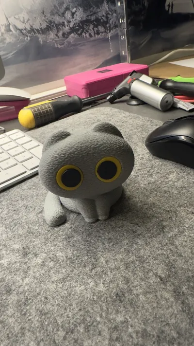 StariCats – Cute, Wide-Eyed, and Always Watching! by G3D Printlab MakerWorld: Download Free 3D ...
