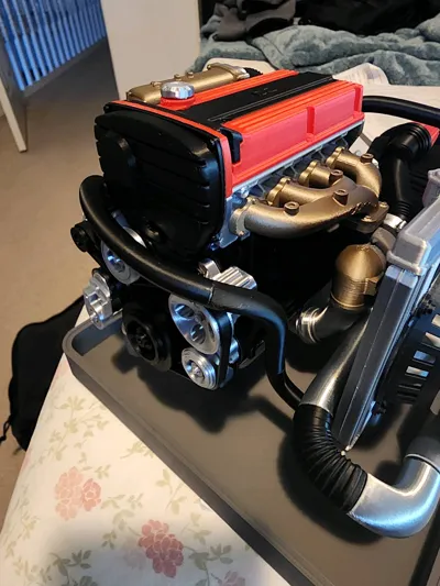 4G63 engine model (Mitsubishi Lancer Evo 9) by Danko_Creates MakerWorld ...