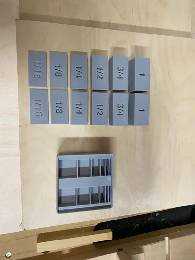 Woodworking Universal Block Spacers (Gridfinity) - Free 3D Print Model ...