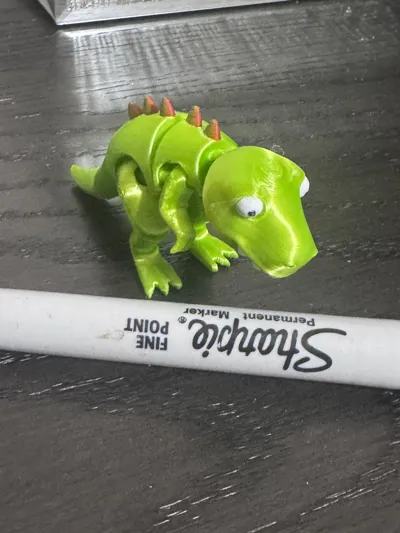 Cute T Rex Articulated by InPlace MakerWorld: Download Free 3D Models