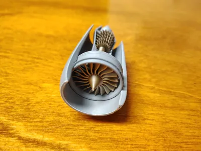 Mini TurboFan Jet Engine by AutoDesigns MakerWorld: Download Free 3D Models