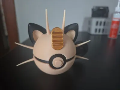 #0052 - Meowth by N3D MakerWorld: Download Free 3D Models