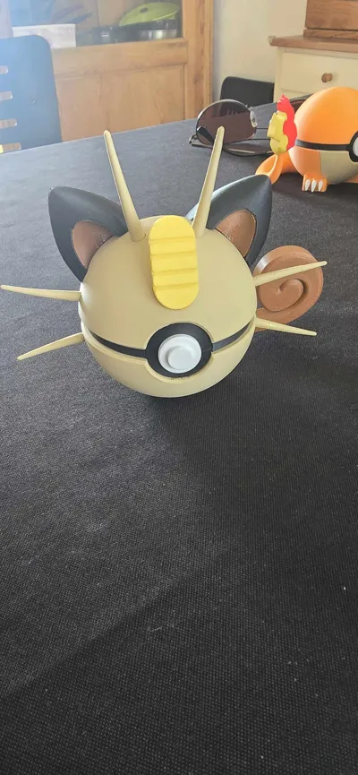 #0052 - Meowth by N3D MakerWorld: Download Free 3D Models