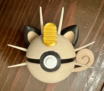 #0052 Meowth by N3D - MakerWorld