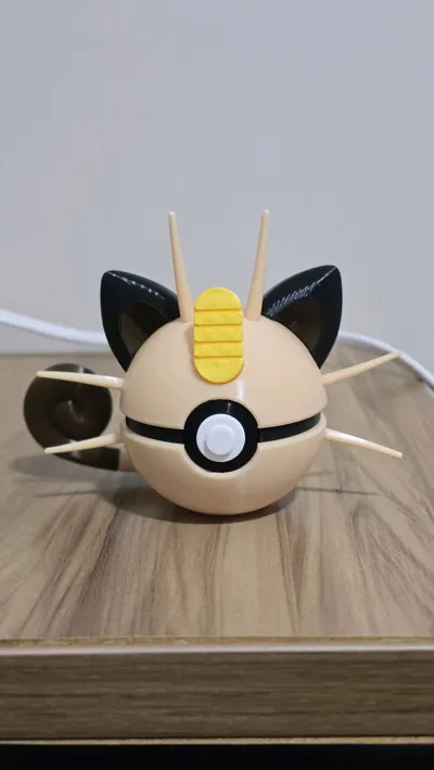 #0052 - Meowth by N3D MakerWorld: Download Free 3D Models
