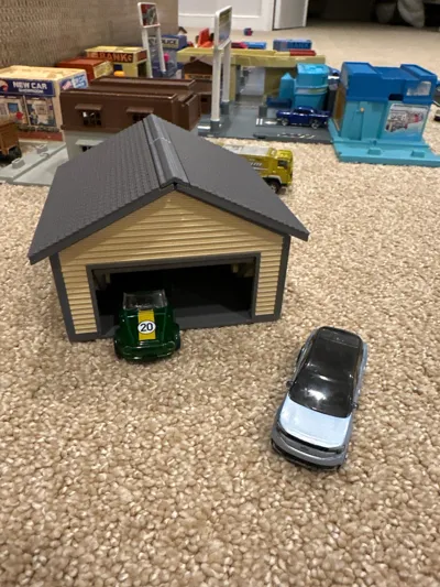1/64 scale garage, 2nd gen - Free 3D Print Model - MakerWorld