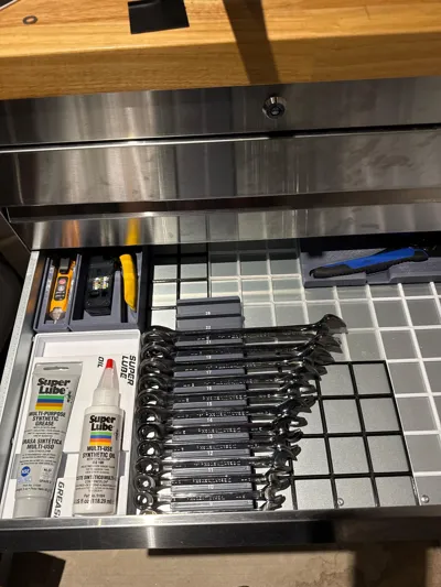 Gridfinity 14 Wrench SAE and Metric Organizers by zekesnack MakerWorld ...
