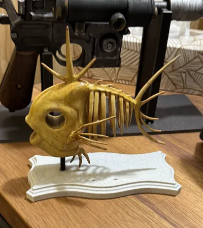 Display Base for Magikarp Skeleton by rky.91 MakerWorld: Download Free ...