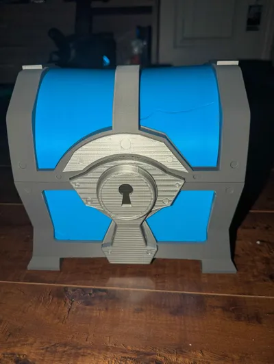 Fortnite Rare Chest - Free 3D Print Model - MakerWorld
