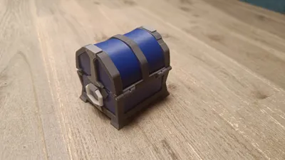 Fortnite Rare Chest - Free 3D Print Model - MakerWorld