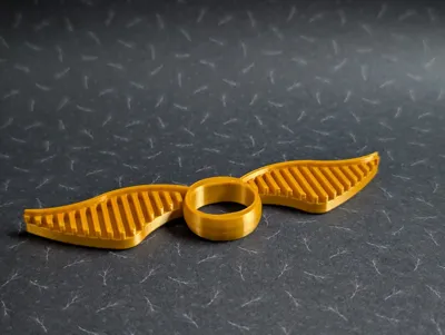 Harry potter snitch book thumb book holder by Orion MakerWorld ...