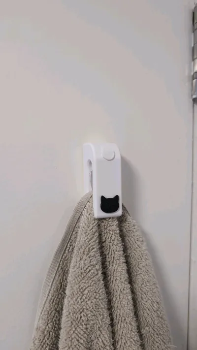 Stick-On Gravity Hanger by BogdanS MakerWorld: Download Free 3D Models