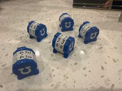 Wound Tracker / Counter - 40K / Wargaming - Free 3D Print Model ...