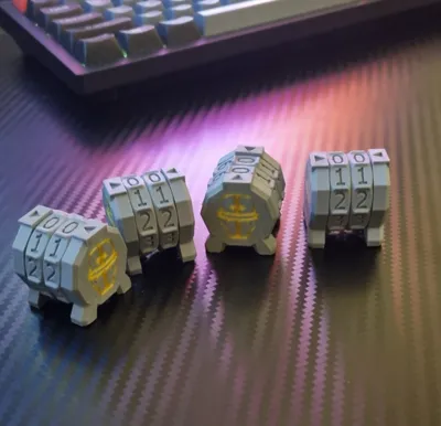 Wound Tracker / Counter - 40K / Wargaming - Free 3D Print Model ...