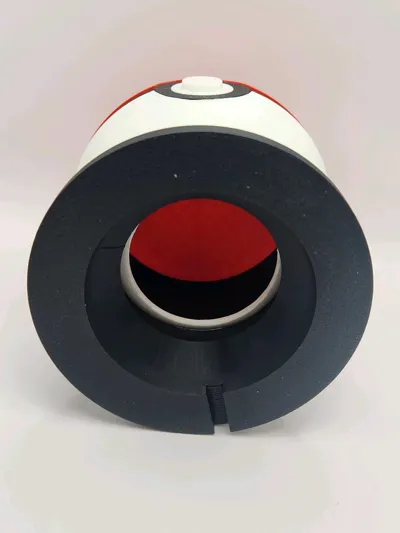 Pokeball | Fanart | Pokemon inspired Catching Ball - Free 3D Print ...
