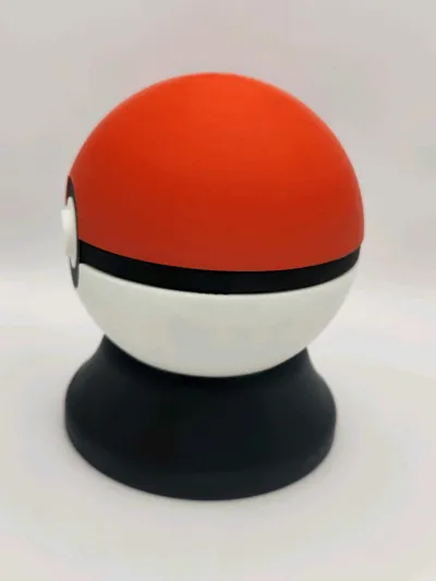 Pokeball | Fanart | Pokemon inspired Catching Ball - Free 3D Print ...