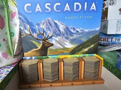 Cascadia Board Game Insert (Base Game) - Free 3D Print Model - MakerWorld