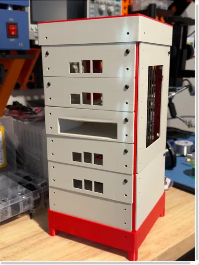 Microlab - Mini Modular Home Server Rack - Free 3D Print Model - MakerWorld