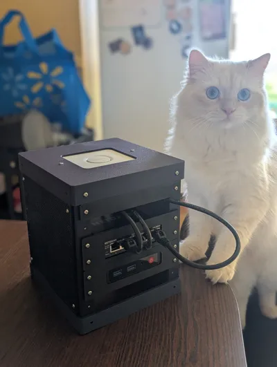 Microlab - Mini Modular Home Server Rack by CB4D MakerWorld: Download ...