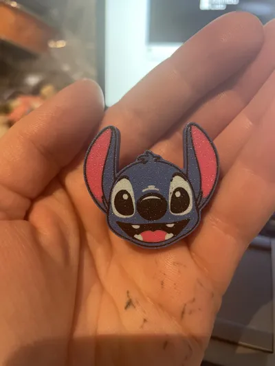 Stitch fidget clicker keyboard by creachick3d MakerWorld: Download Free ...
