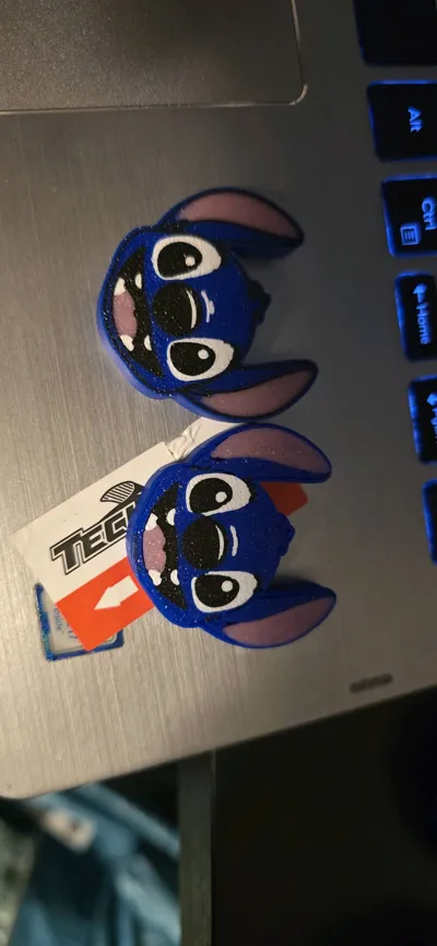 Stitch fidget clicker keyboard by creachick3d MakerWorld: Download Free ...