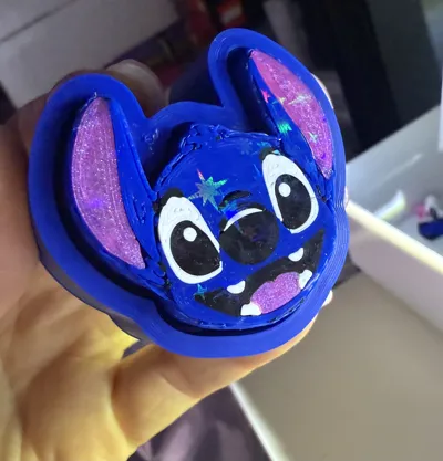 Stitch fidget clicker keyboard by creachick3d MakerWorld: Download Free ...