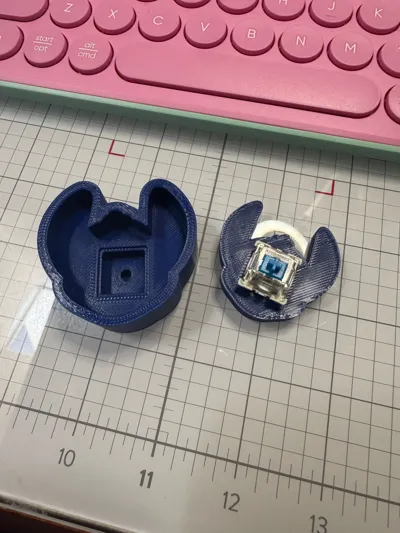 Stitch fidget clicker keyboard - Free 3D Print Model - MakerWorld