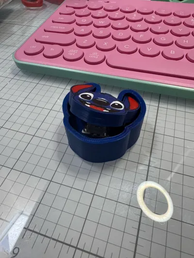 Stitch fidget clicker keyboard - Free 3D Print Model - MakerWorld
