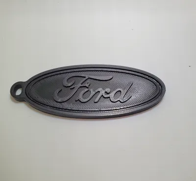 Ford Keychain V2 by Vismond MakerWorld: Download Free 3D Models