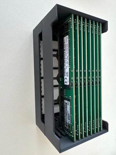 Stackable SO-DIMM/DIMM RAM Tray by user_53495536 MakerWorld: Download ...