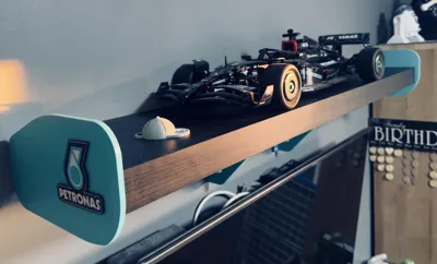 Motorsport Wing Shelf by Kamilkeee - MakerWorld