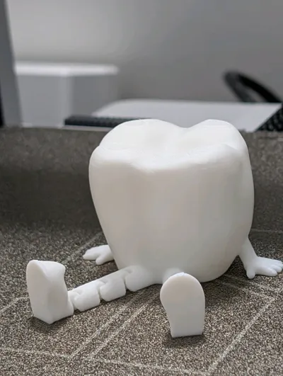 Articulated Tooth (Molar) Flexi Buddy Dentist Gift - Free 3D Print ...