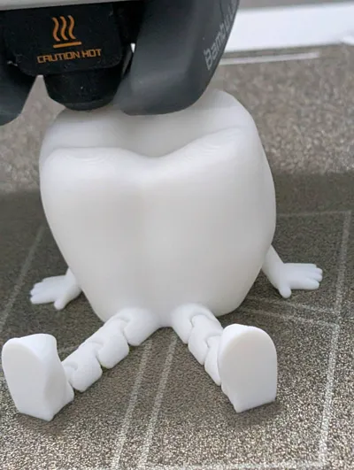 Articulated Tooth (Molar) Flexi Buddy Dentist Gift - Free 3D Print ...