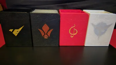 Gundam TCG Sliding Deck Boxes by Finz MakerWorld: Download Free 3D Models