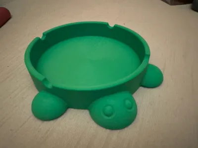 turtle sandbox ash tray - Free 3D Print Model - MakerWorld
