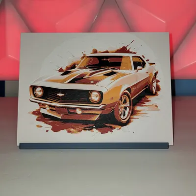 Hueforge artwork - Muscle Cars - 1969 Chevrolet Camaro ZL1 by ...