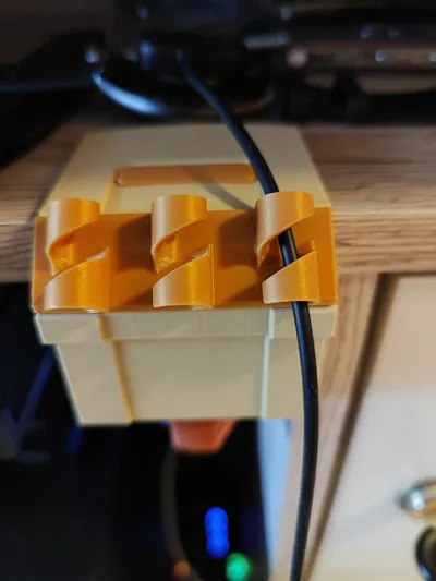 Desk clamp cable holder - Modular by D4V3IG MakerWorld: Download Free ...