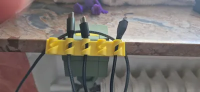 Desk clamp cable holder - Modular by D4V3IG MakerWorld: Download Free ...