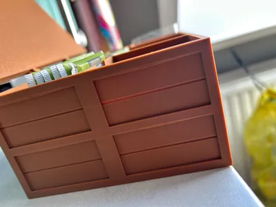 Wooden Tea Box by Spin3D MakerWorld: Download Free 3D Models