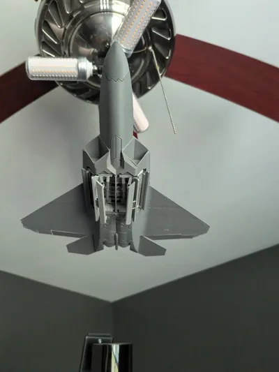 F-22 Raptor - Functional rockets by Dezist9 MakerWorld: Download Free 3D Models