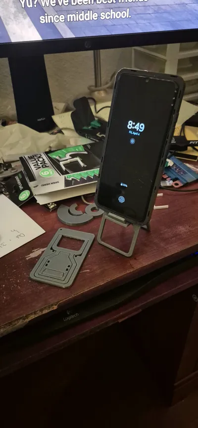 Card Foldable Phone Holder / Phone Stand by mail.iouMakerWorld ...