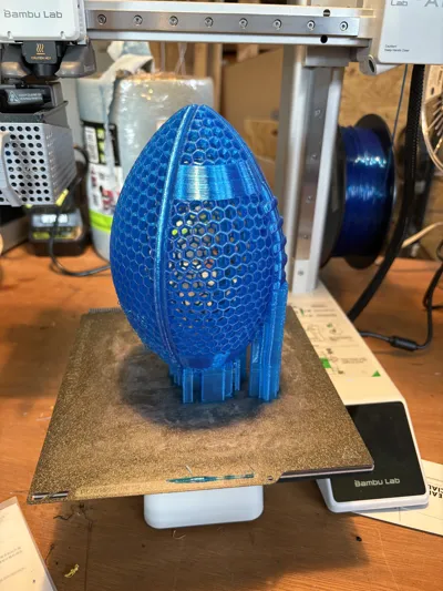 Airless Football with Display Stand by ir3456 MakerWorld: Download Free ...