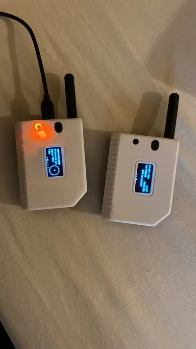 Meshtastic Case - Heltec v3 w/ 3000mAh Battery by KD9PPX MakerWorld: Download Free 3D Models