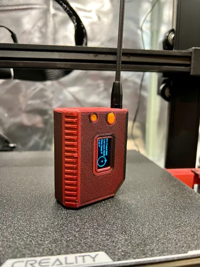 Meshtastic Case - Heltec v3 w/ 3000mAh Battery by KD9PPX MakerWorld: Download Free 3D Models